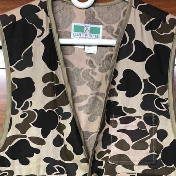 Jackets & Coats | Vintage Camouflage Game Winner Sportswear Size Small ...